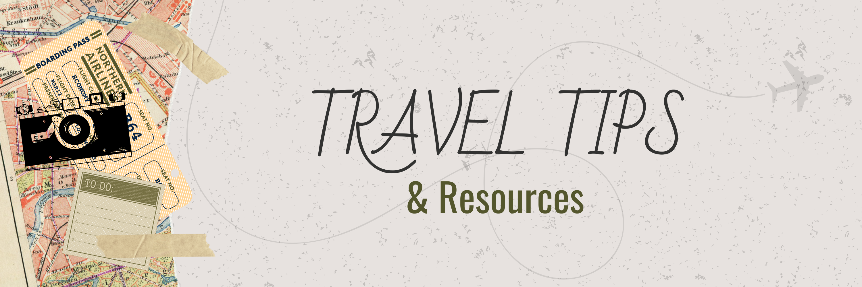 Travel Tips - The Wandering Sketchbook